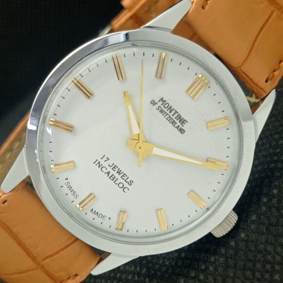 Fortis | Accessories | Vintage 975 Montine Of Switzerland Manual Mens ...